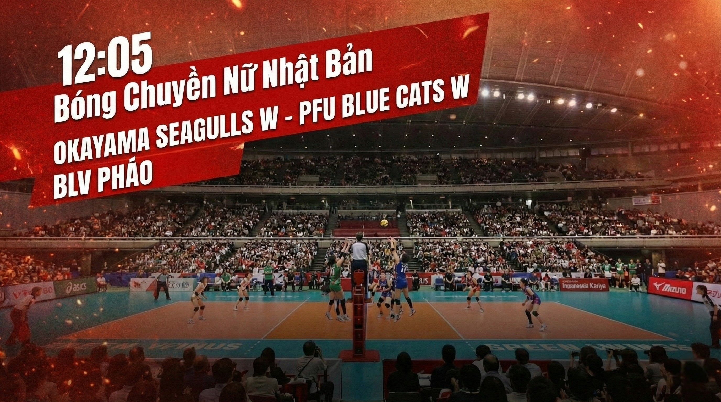 Full Match | Okayama Seagulls vs PFU BlueCats | Giải Bóng Chuyền Nữ Nhật Bản SV.League